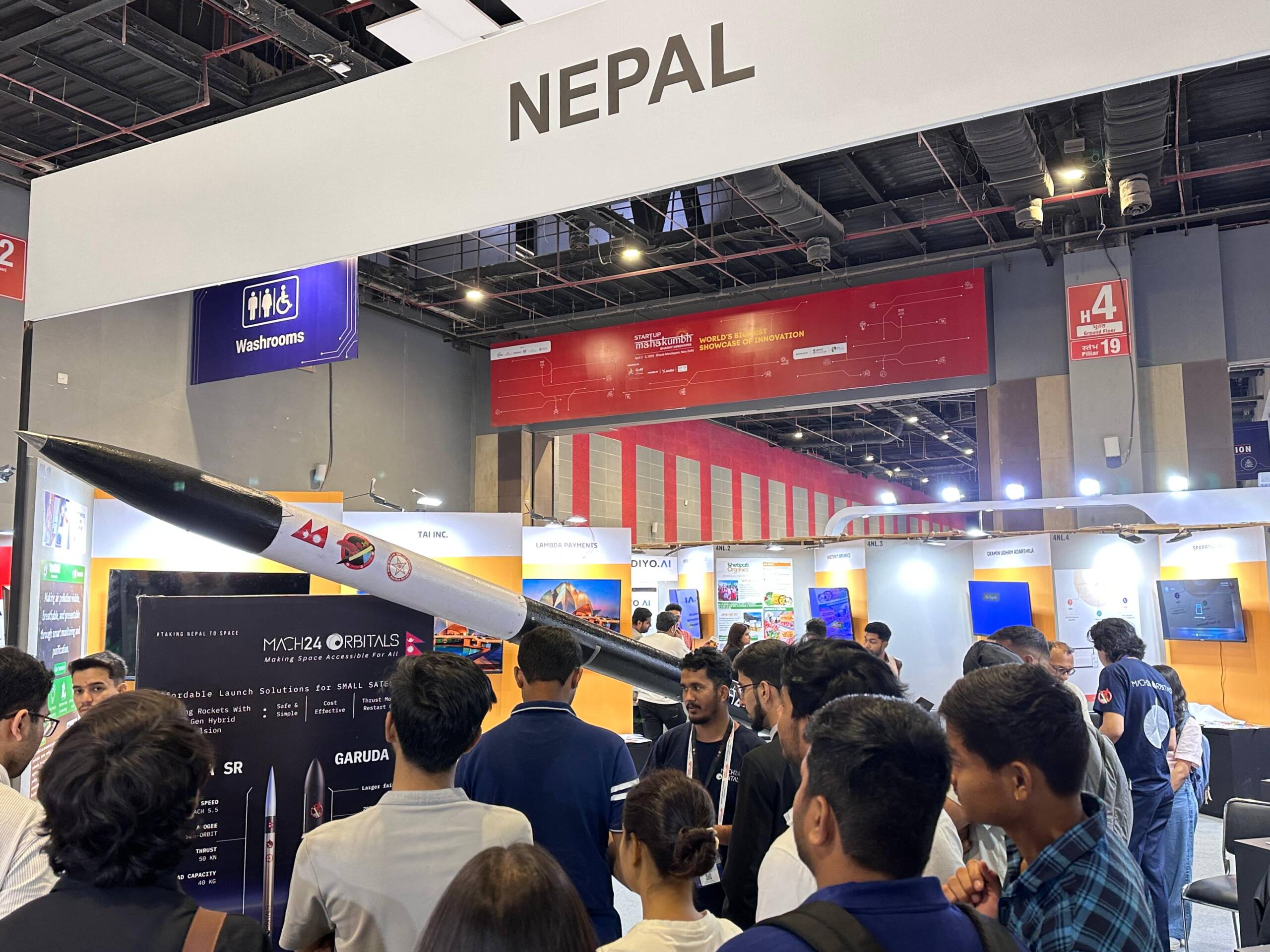 Mach24 Orbitals at Startup Mahakumbh 2025 - Mach24